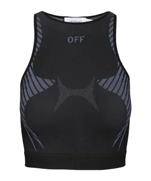Off-White Logo Tank Top - Black