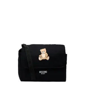 Moschino Flap-style Diaper Bag - Black