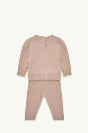 Moncler Deer Motif Wool Cashmere Set