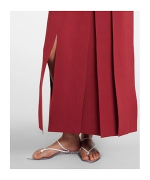 Alaïa Pleated Midi Skirt