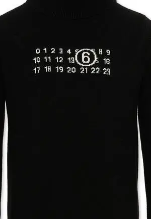 MAISON MARGIELA Numeric Signature Roll-neck Sweater