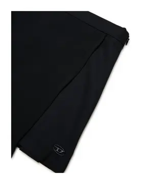 DIESEL® Pleated Asymmetric Skirt