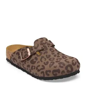 BIRKENSTOCK Round-toe Mules