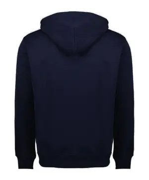 Drole De Monsieur Le Hoodie Slogan Classique Hoodie - Navy