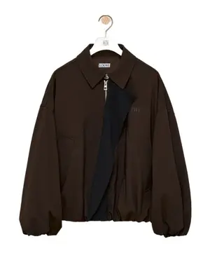 Loewe Casual Wool Jacket - Brown