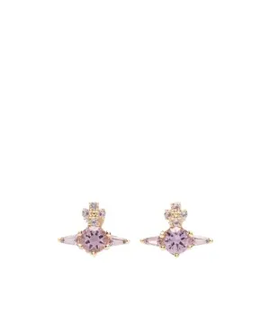 VIVIENNE WESTWOOD Saturn-motif Earrings - Pink