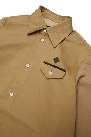 Dsquared2 Maple Leaf Shirt Dress