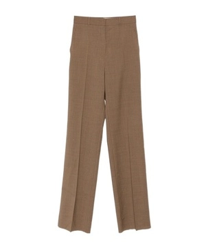 Max Mara Tailored Striped Trousers - Brown