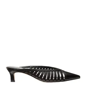 Michael Kors Pointed-toe High-heeled Sandals - Black