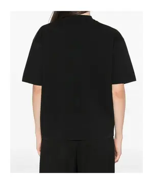 Max Mara Paneled Round Neck Short Sleeve T-shirt