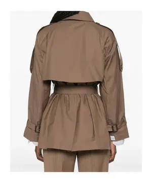 Max Mara Long-sleeved Trench Coat