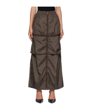DIESEL® Oval D Zip-front Skirt