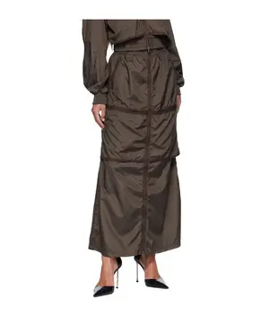 DIESEL® Oval D Zip-front Skirt