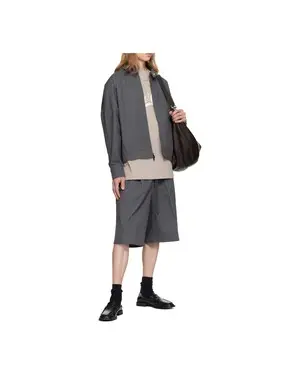 Fear Of God Loose Fit Pleated Drawstring Shorts