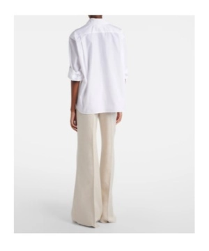 Max Mara Badesse High-rise Linen Wide-leg Pants