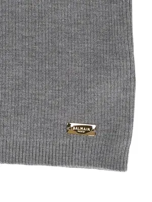 Balmain Long-sleeve Knit Top