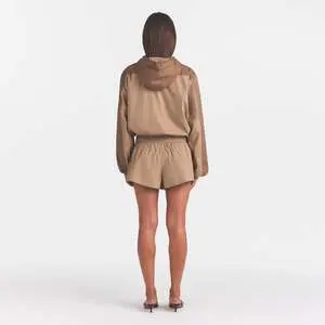 SKIMS Flutter Short | Light Neutral | | Woven Cotton