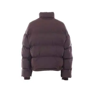 COURREGES Cropped Puffer Down Jacket With Logo