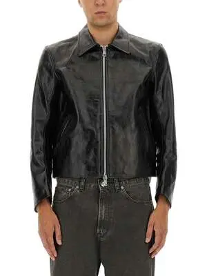 Our Legacy Giacca Mini In Pelle