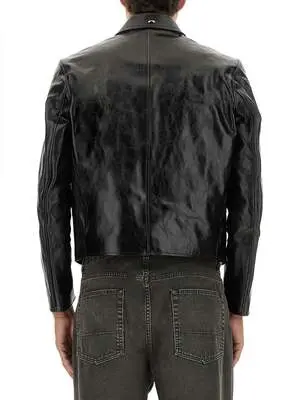Our Legacy Giacca Mini In Pelle
