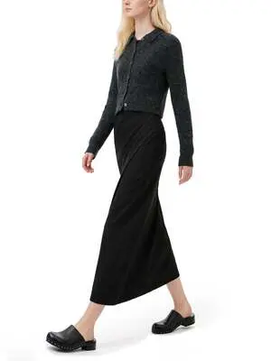 Our Legacy Mazzy Cardigan In Charcoal Melange - Multicolor