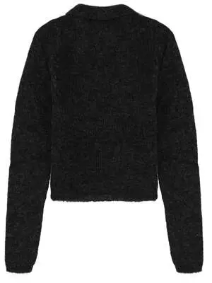 Our Legacy Mazzy Cardigan In Charcoal Melange - Multicolor