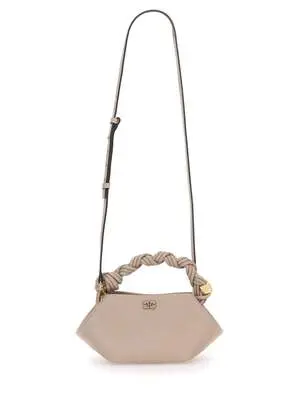GANNI Borsa Bou Mini Handheld Bag - Gray