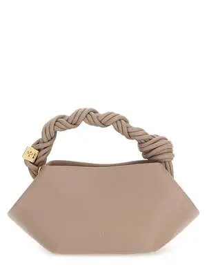 GANNI Borsa Bou Mini Handheld Bag - Gray