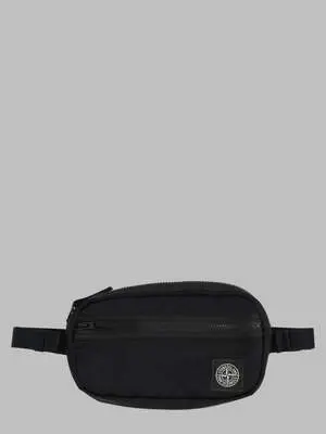 Stone Island Marsupio In Nylon Metal - Black
