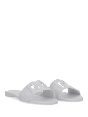 Dolce & Gabbana Slide Sandals - White