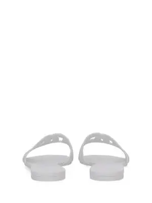 Dolce & Gabbana Slide Sandals - White