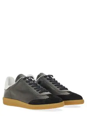 Isabel Marant Étoile Bryce Leather Sneakers - Black