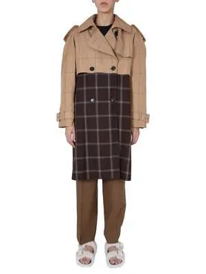 Marni Double-breasted Trench Coat - Brown