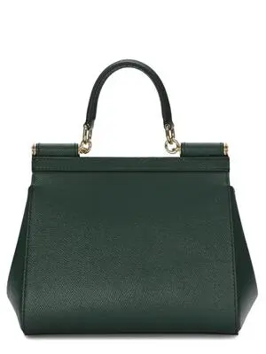 Dolce & Gabbana Sicily Medium Top Handle Bag - Green