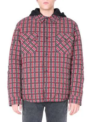Off-White Padded Shirt - Red