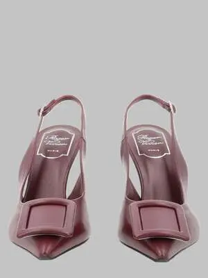 ROGER VIVIER Slingback Pumps - Red