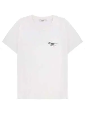 Givenchy T-shirt Con Logo - White