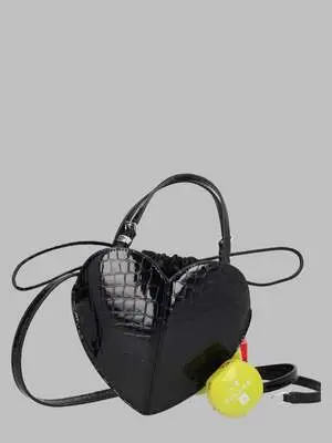 ROTATE BY BIRGER CHRISTENSEN Borsa Heart - Black