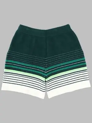 Casablanca Bouclé Striped Shorts