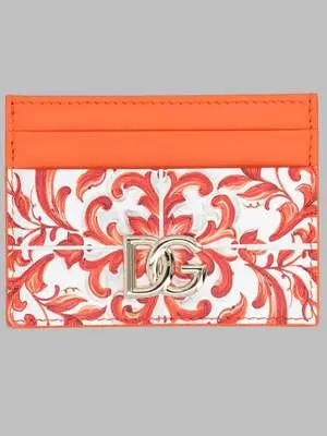 Dolce & Gabbana Portacarte Card Holder - Orange