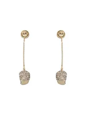 Alexander McQueen Skull Drop Earrings