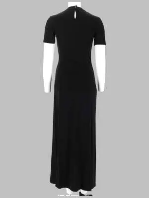 Rabanne Draped Jersey Long Dress