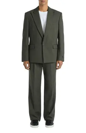 Balmain Cotton Twill 1-button Jacket