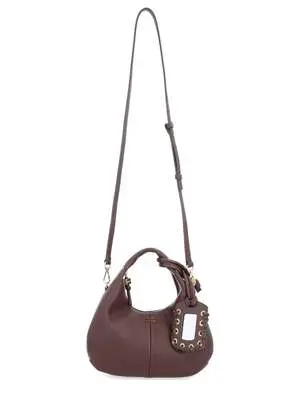 GANNI Small Hobo Bag - Brown