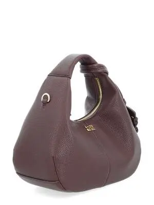 GANNI Small Hobo Bag - Brown