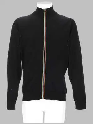Paul Smith Merino Wool Zip Cardigan
