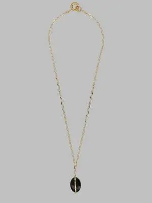Isabel Marant Étoile Stone Pendant Necklace - Black