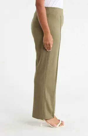 Jones New York Pintuck Pull-on Straight Leg Ankle Pants