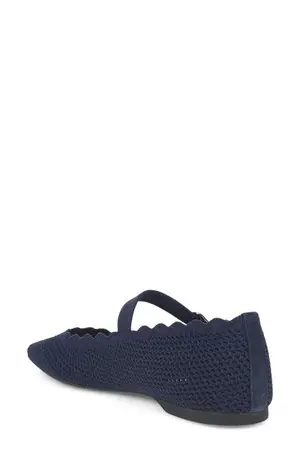Pelle Moda Daely Knit Mary Jane Flat