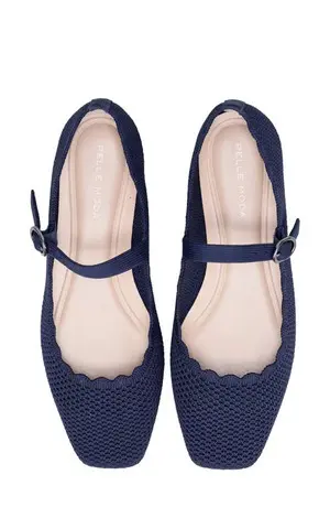 Pelle Moda Daely Knit Mary Jane Flat